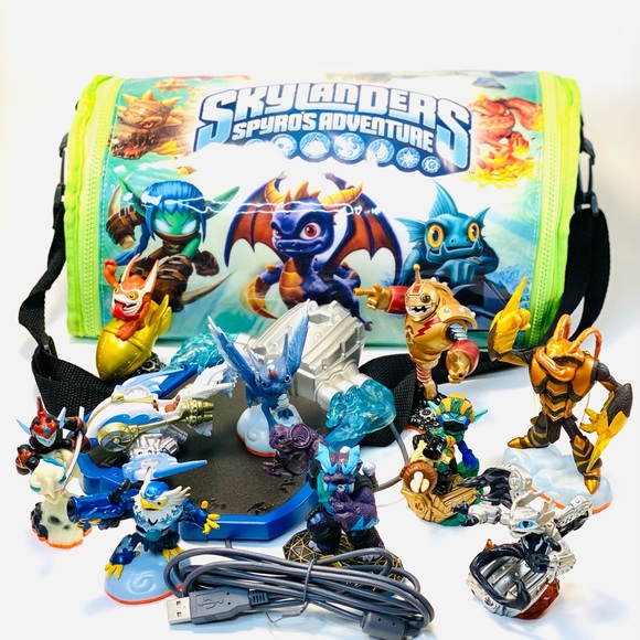 skylanders | Toys | Skylanders Bundle Lot With Skylander Case | Poshmark